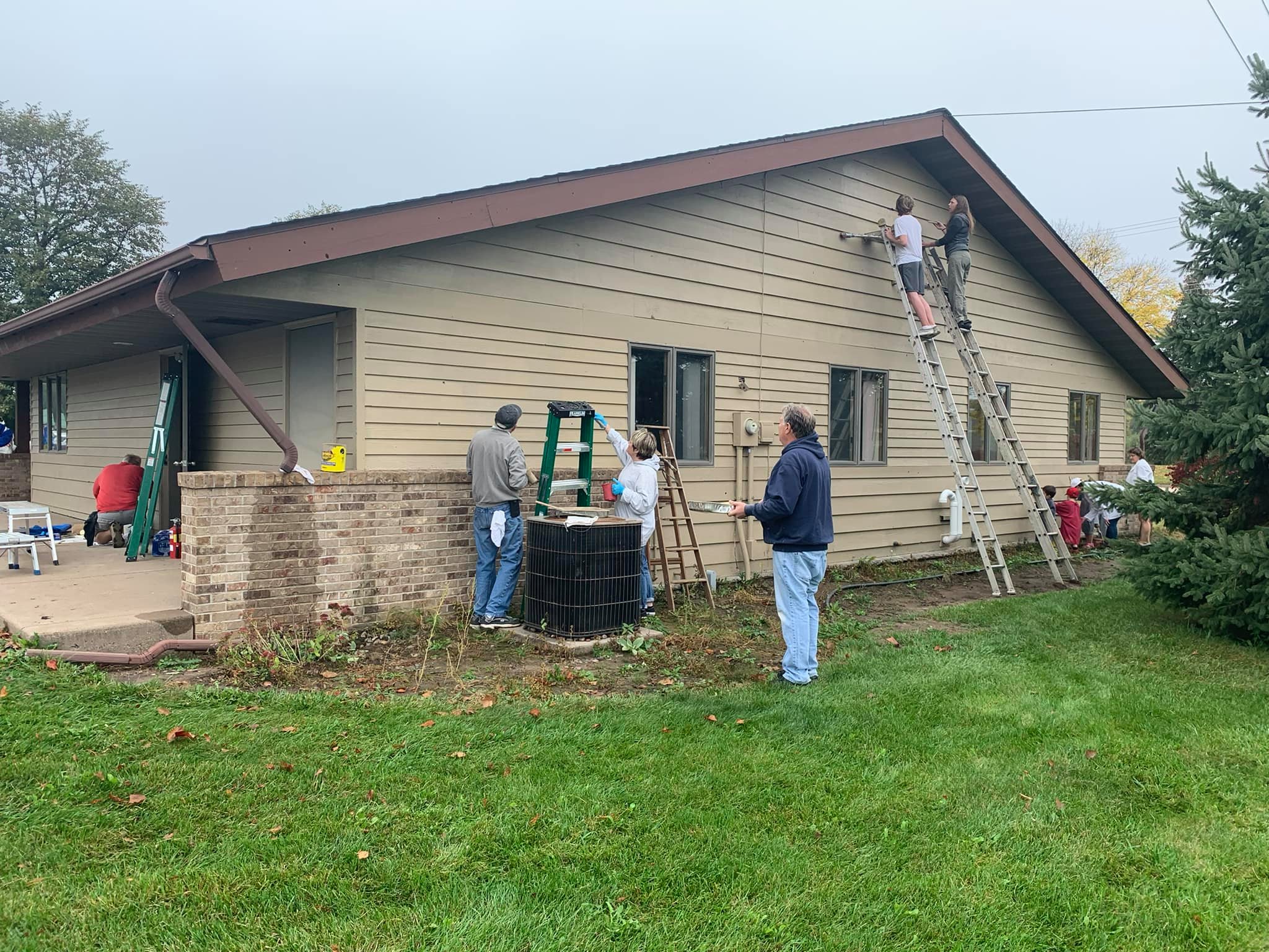 Community Center Exterior Painting – Hope Village